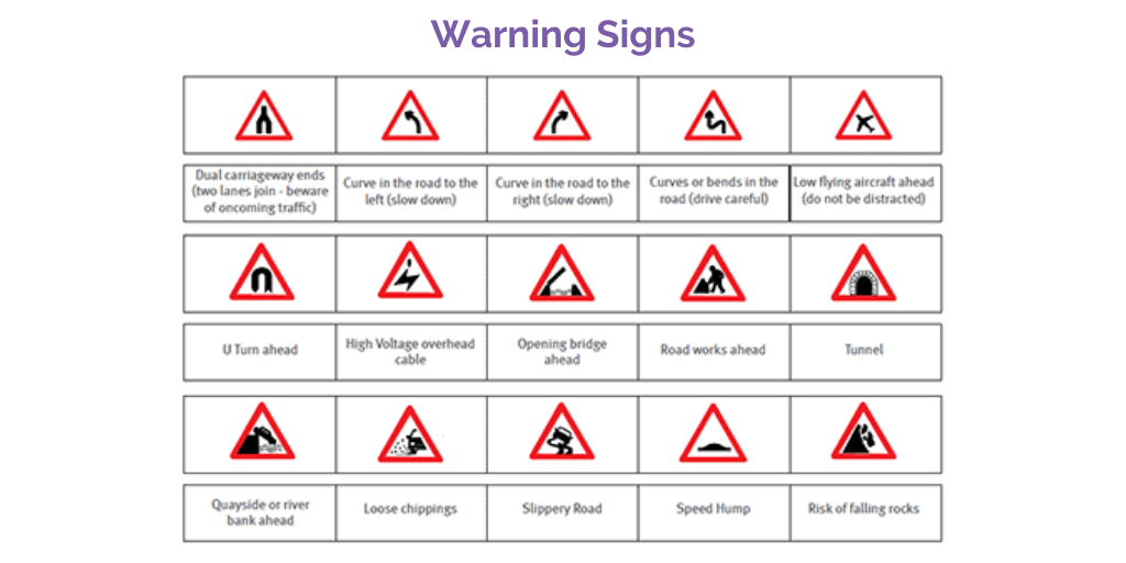 Types of Signboard Road Signs in Dubai 2025